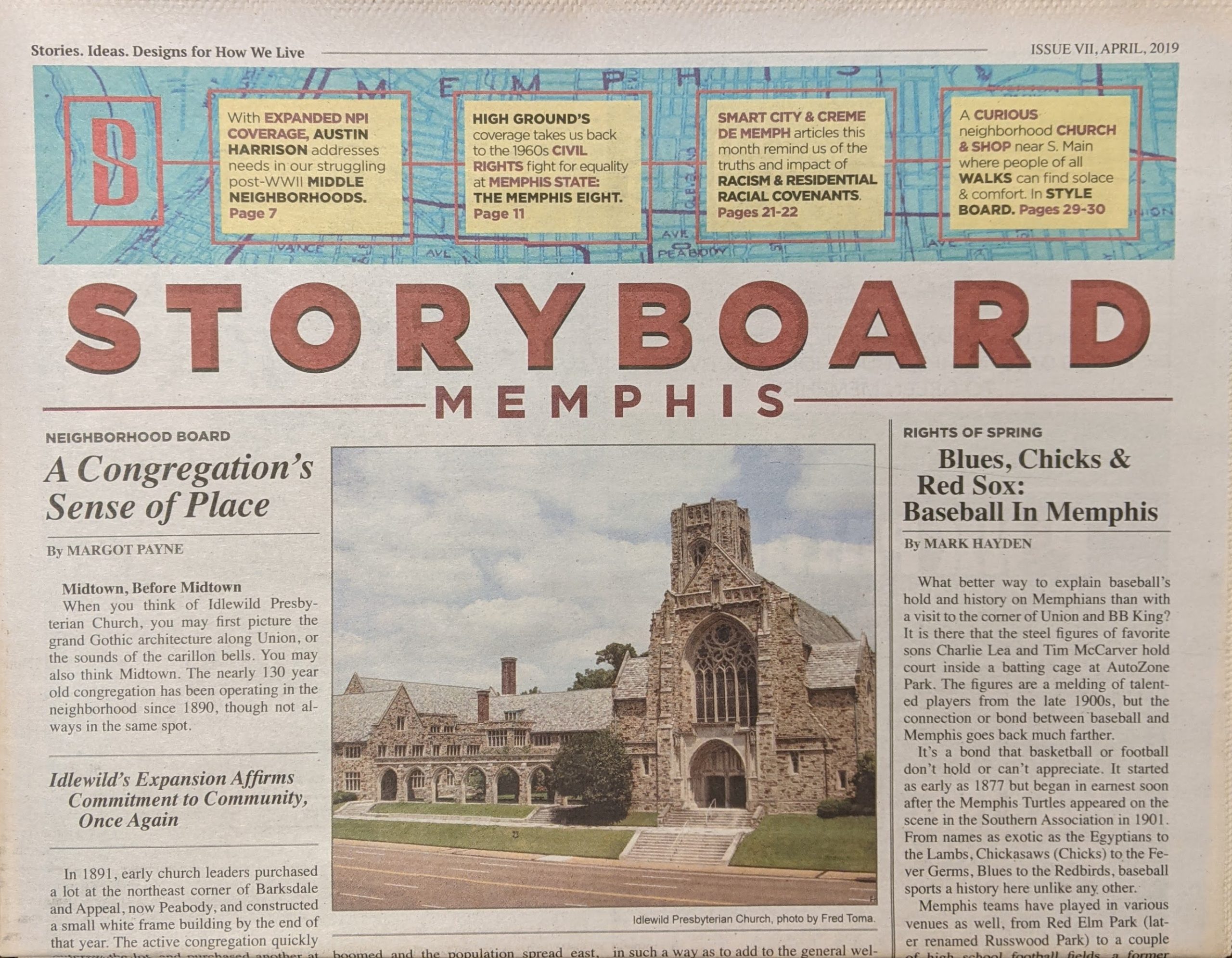 StoryBoard Memphis, Issue VII, April 2019 - StoryBoard Memphis